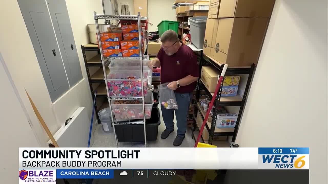 Community Spotlight: ‘Backpack Buddy’ program helping feed children on weekends