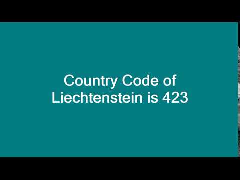 Country Code of Liechtenstein is 423
