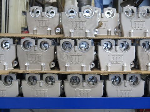 TM Racing Factory Tour - Italian Dirtbike Part 2 (engines and machining)