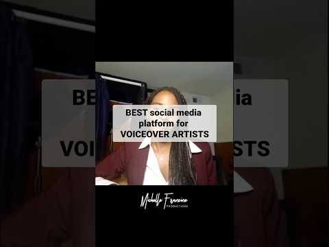Instagram is BEST for Voice Over Artists! 🎤