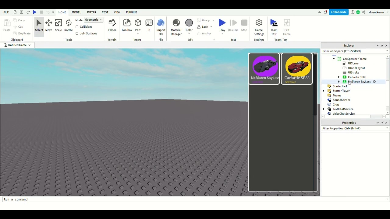 How to Extend a scrolling frame tut.