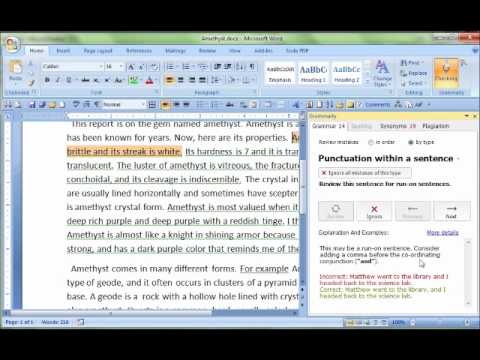 GCU-Screencast of Grammerly