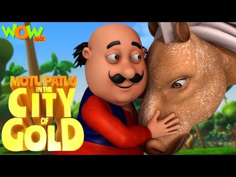 Motu Patlu Hindi Cartoon | City of gold | Animated Movie | | Wow Kidz