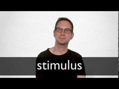 How to pronounce STIMULUS in British English
