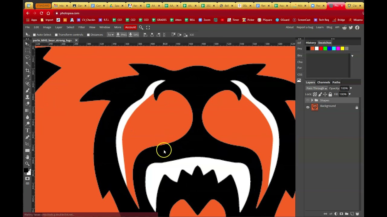 phase 02 vector bear tracing tutorial