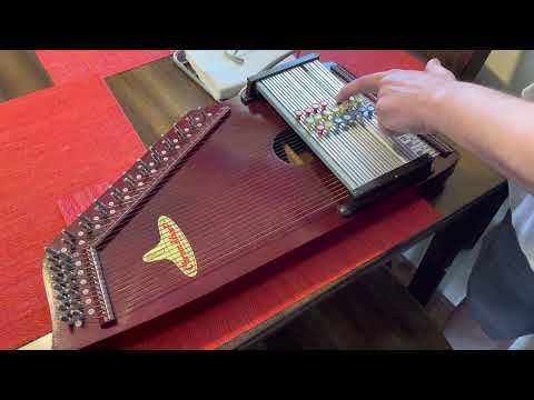 1965 Rhythm Band Instruments 21-Chord ChromAharp Autoharp | Reverb