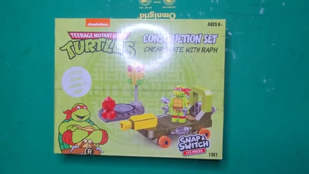 Jasper Builds- Episode 6 - Snap and Switch Cheapskate with Raphael Construction Set