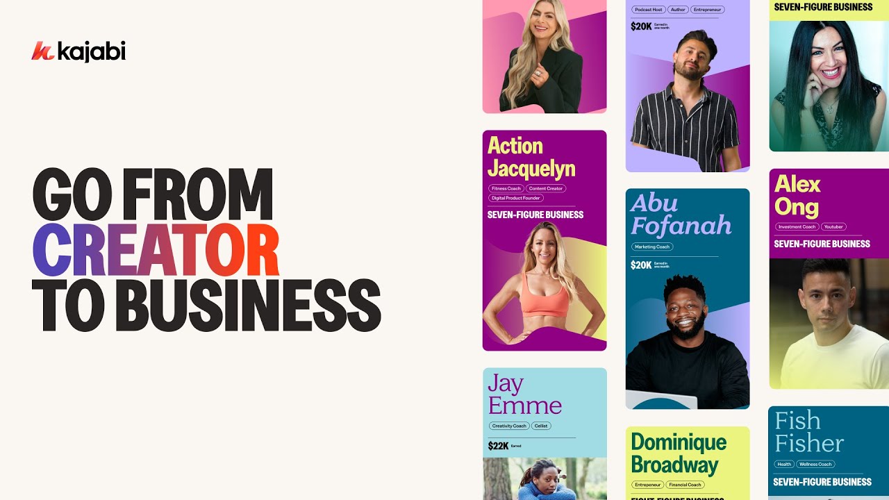Go From Creator to Business with Kajabi