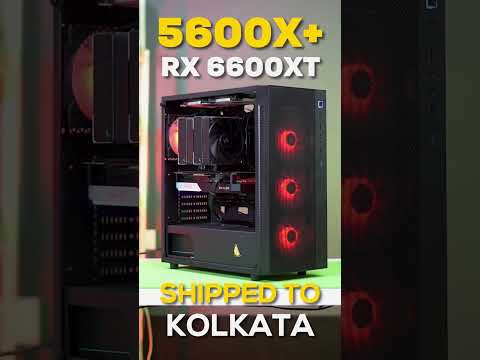 5600X + RX 6600XT Gaming FPS Benchmarks | 1080P | Budget PC Build India | TheMVP