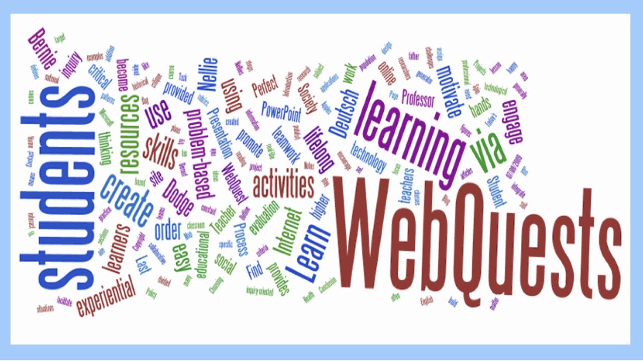 How to Create a WebQuest Introduction for Inquiry-based Learning