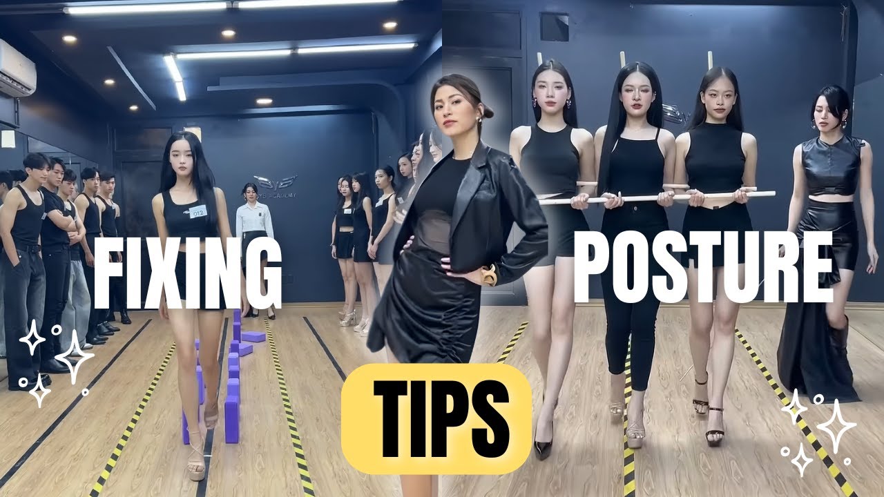 FIX YOUR WALK, FIX YOUR POSTURE | BYB ACADEMY | MODELING ACADEMY