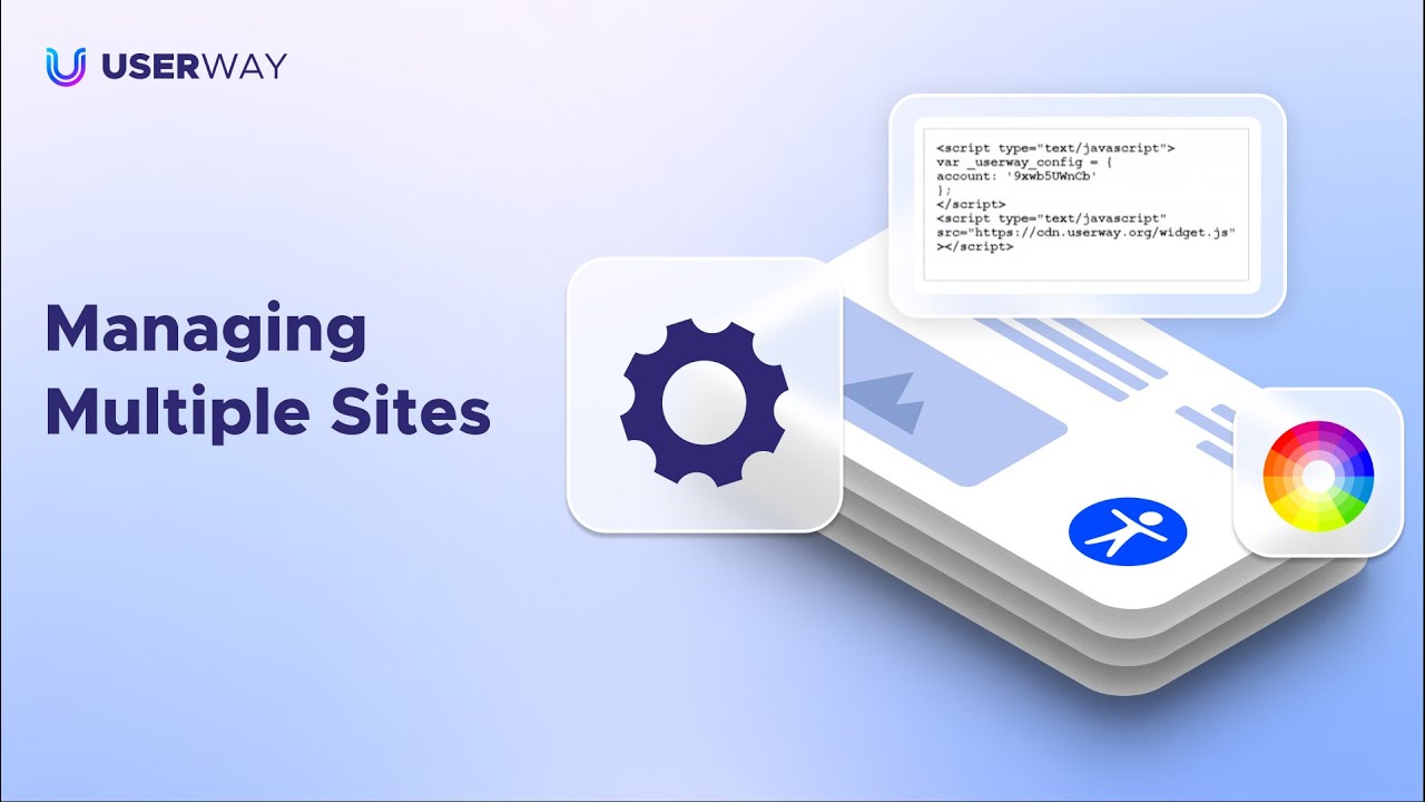 How To Run the UserWay Widget On Multiple Sites