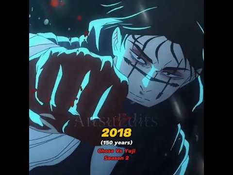 Choso Through The Years (Spoilers) #anime #jujutsukaisen #choso