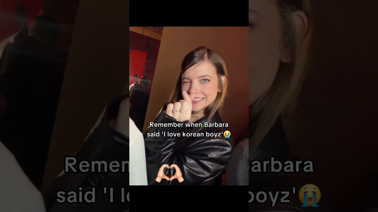 Remember when Barbara Palvin posted on Instagram saying, 'I love Korean Boyz'😭