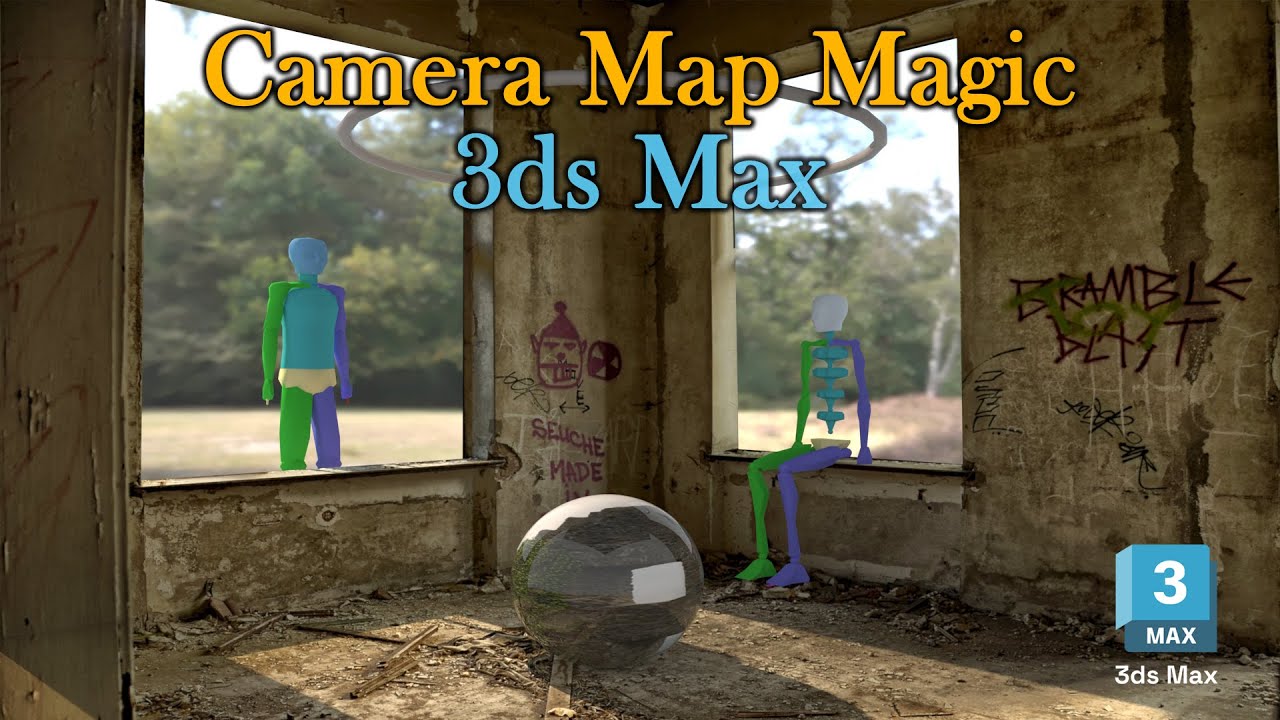 Master Camera Map in 3ds Max | Amazing Tips & Tricks