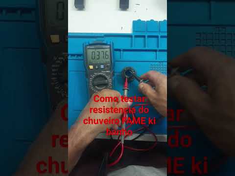 como testar resistencia do chuveiro FAME ki banho