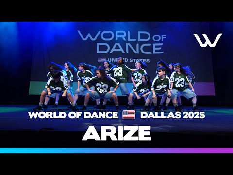 ARIZE | Junior Division | World of Dance Dallas 2025 | #WODDALLAS25