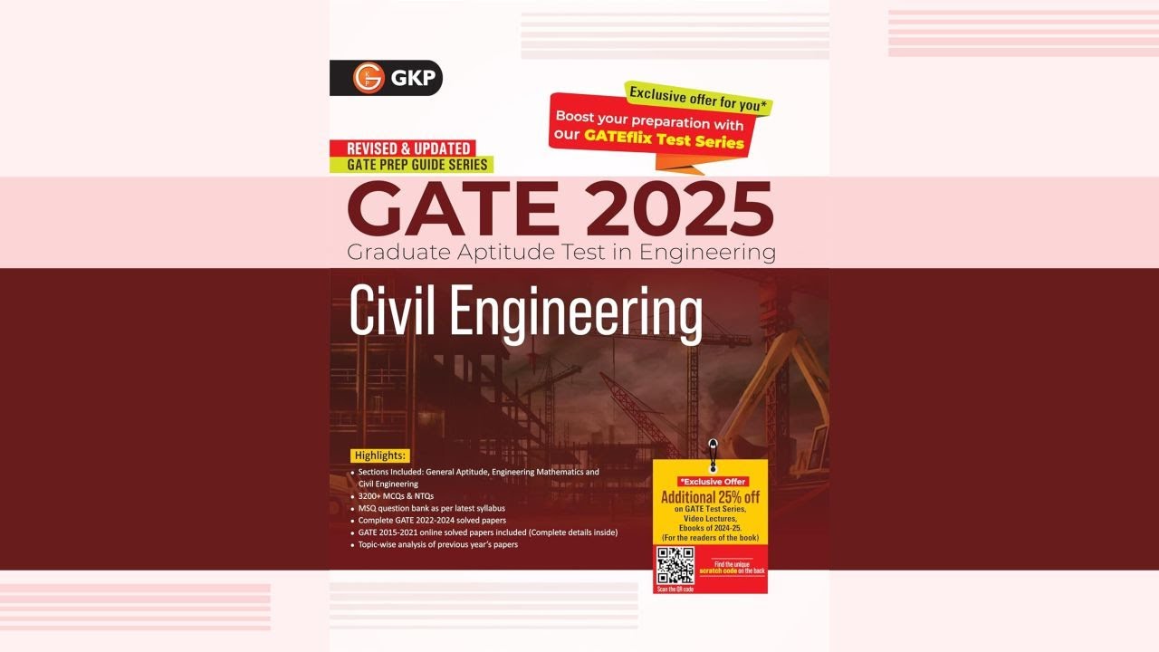 GATE 2025 : Civil Engineering – Guide