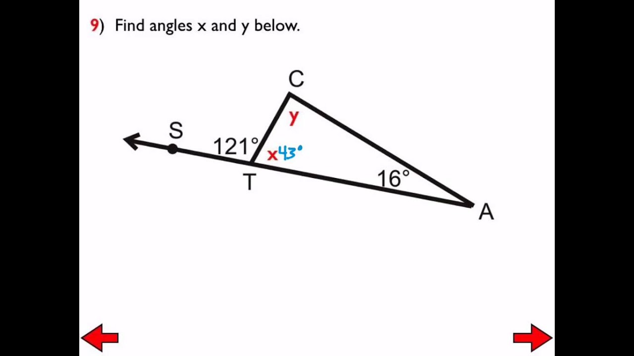 #3c Finding Missing Angles