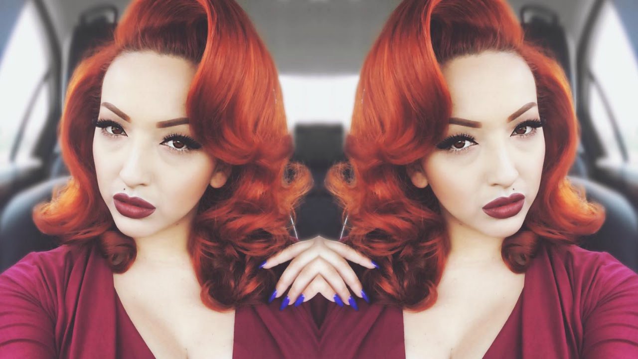 Pin-Up Glam | Voluminous Hair Tutorial