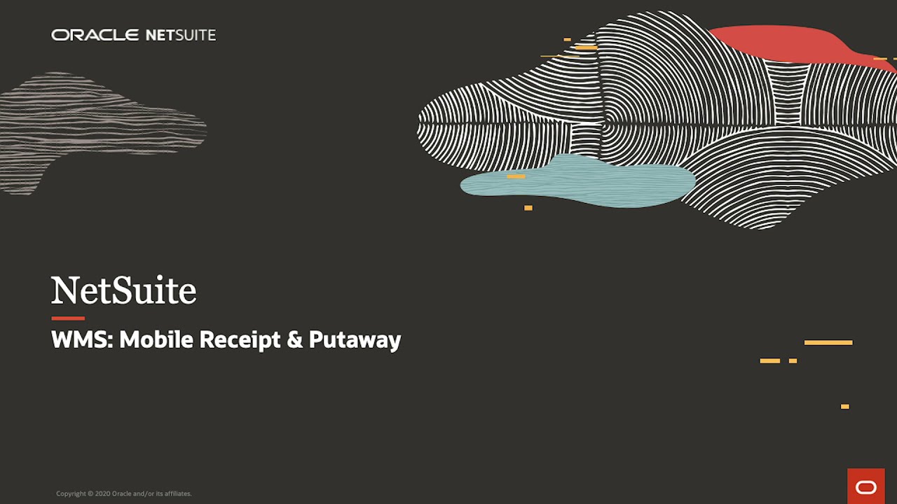 NetSuite WMS: Mobile Receipt & Putaway
