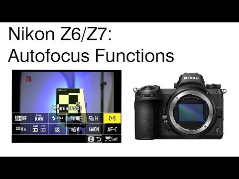 Nikon Z6 & Z7: Autofocus functions (1595)