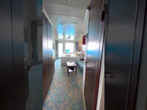Here’s what a balcony room looks like on Carnival Venezia!