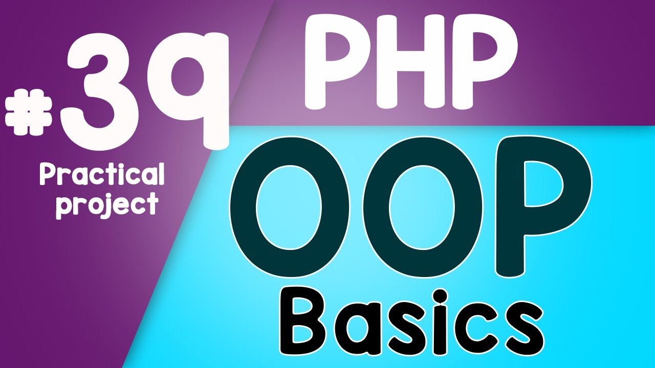 #39 PHP Object Oriented Programming Basics - OOP | Practical project | Quick programming tutorial