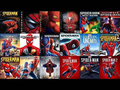 Evolution of SPIDER-MAN Games 1982-2023
