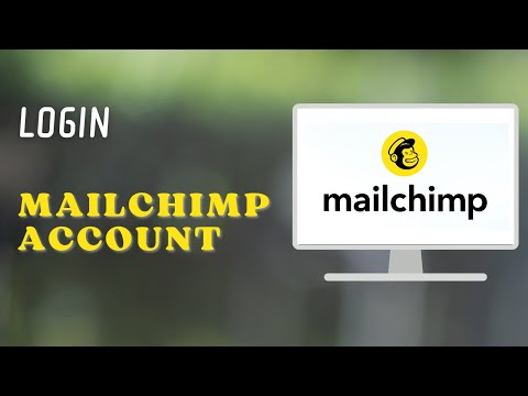 How to login to MailChimp Account
