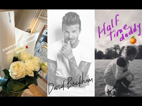 David Beckham Instagram Stories (September 29)