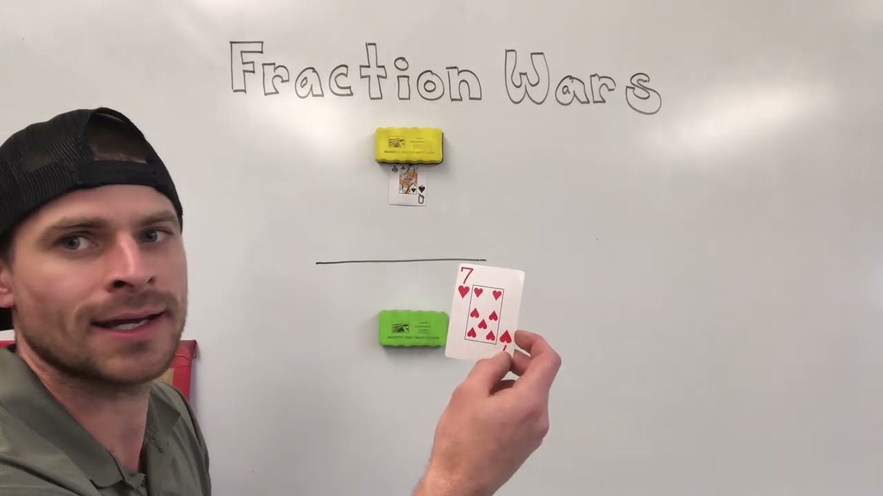 FRACTION WARS! Fun Math Game For The Classroom