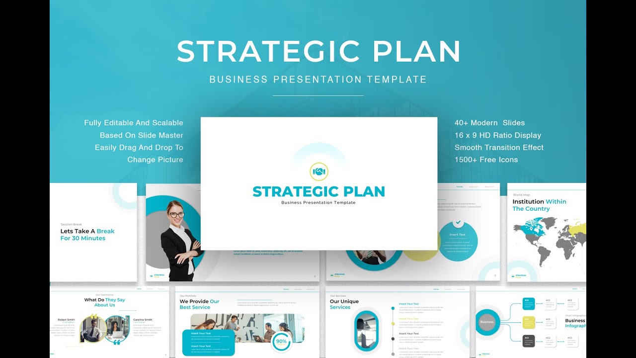 Download Free Strategic Plan Business Presentation