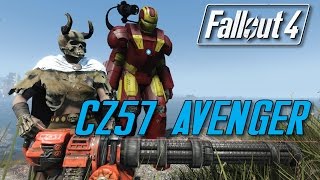 CZ57 AVENGER QUEEN OF BONES FLAG CAPES IRON MAN ARMOR - Fallout 4 Mod ...
