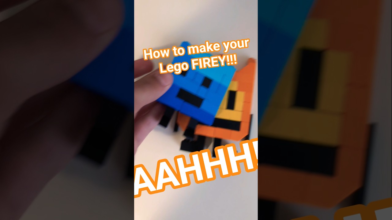 How To Make Your Lego FIREY!