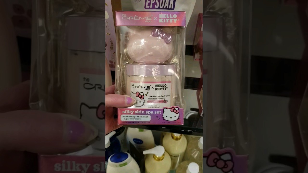 Hello Kitty Spa Set! #tjmaxx