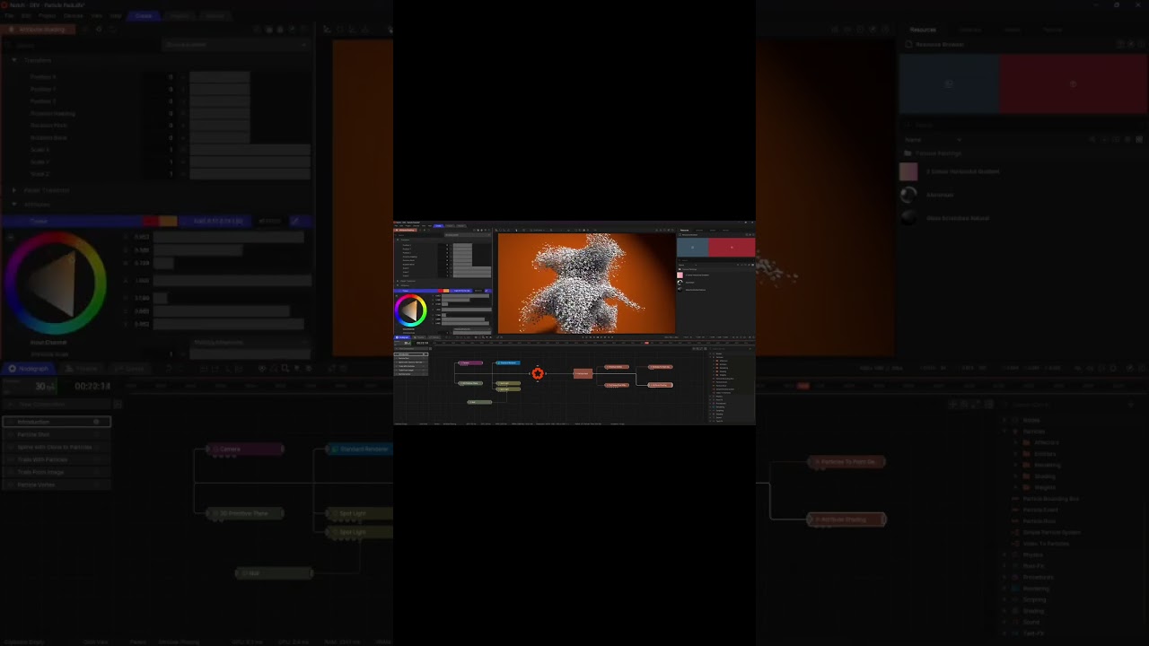 Notch Tutorial: Flowing Particles #madewithnotch #stoprendering #startcreating