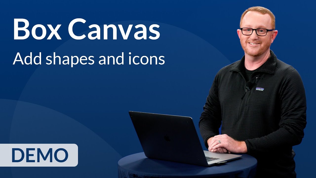 Learn how to add shapes and icons in Box Canvas