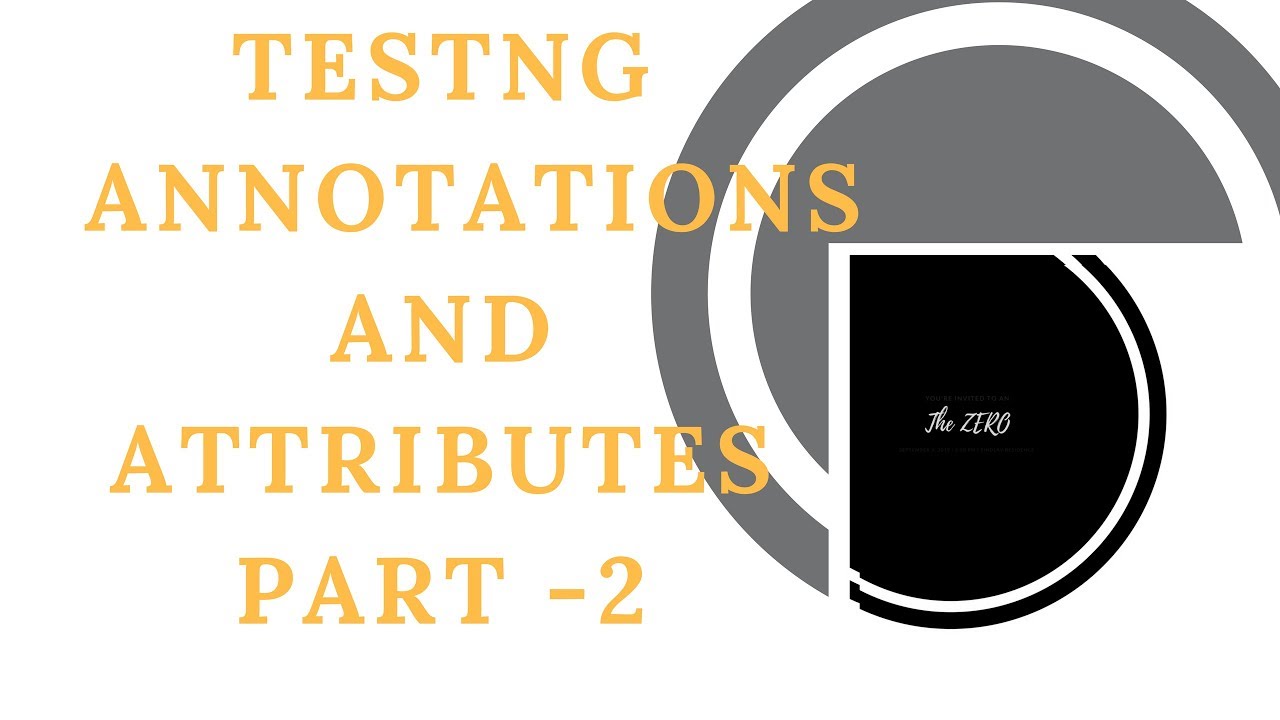 testng annotations 2 -testng tutorial for beginners-Part3