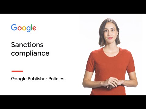 Sanctions compliance | Google Publisher Policies