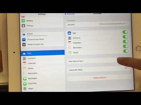 iPhone/iPad Email Sync -gdantonio
