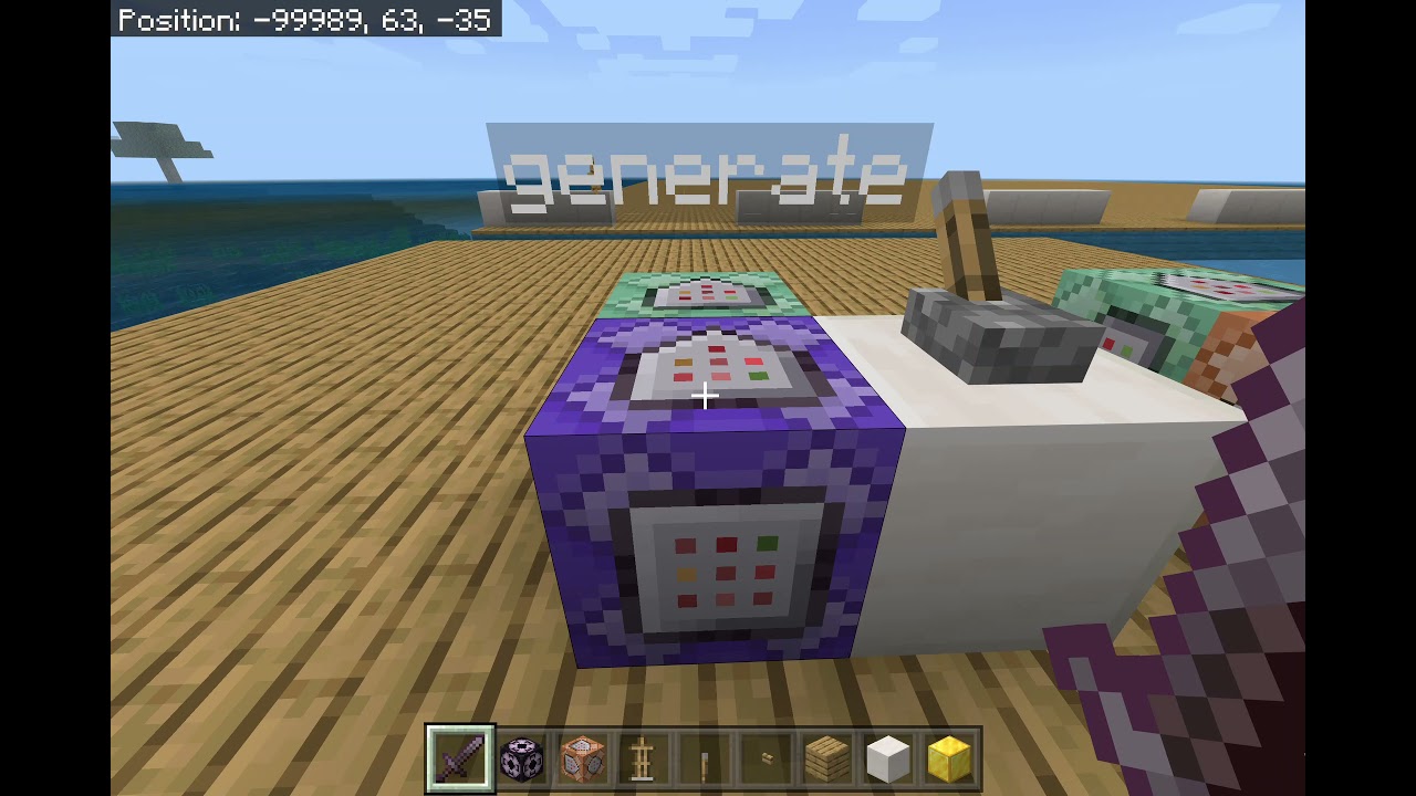 Prototype Dungeon Generator in Minecraft (Bedrock)