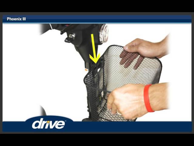 Drive Medical Phoenix HD 4 Wheel Heavy Duty Transportable Scooter in ...
