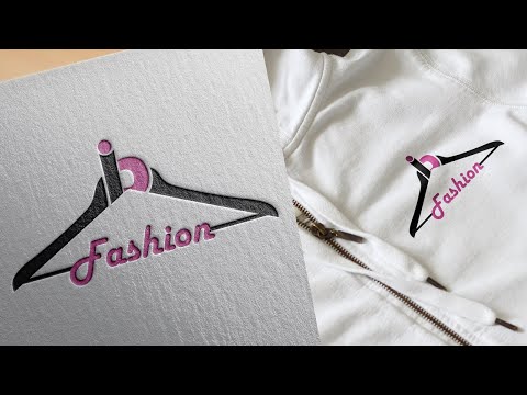 IB Fashion Logo Design | Hanger vector logo Ideas | Graphic Design | 2020 best logo