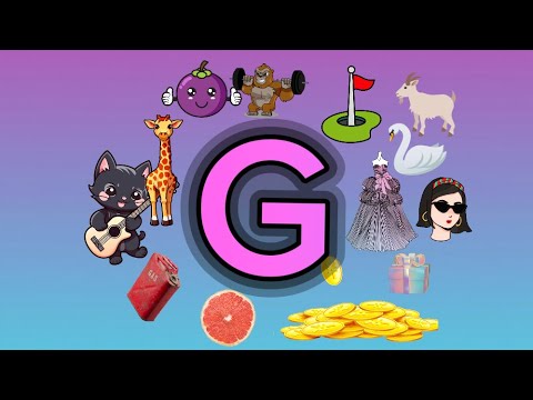 Words That Start With The Letter G