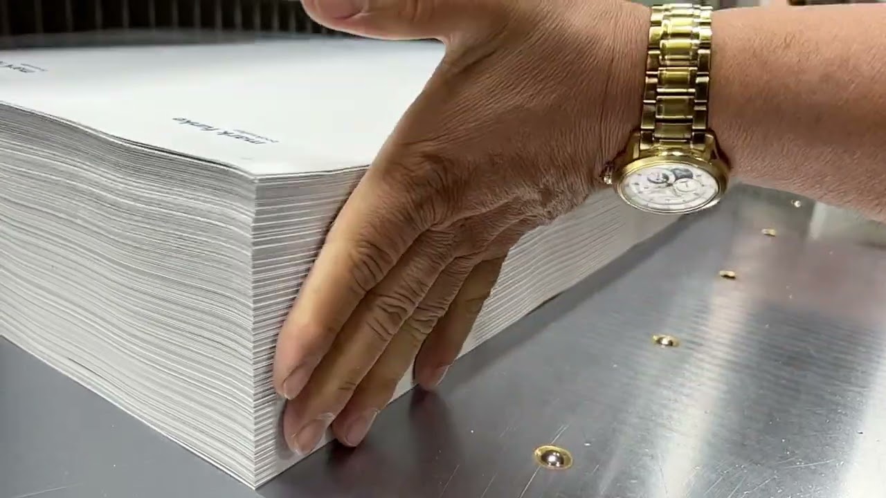 PERFECT BOUND BOOKS -  PRINT -  LAMINATE -   CUT  - BIND