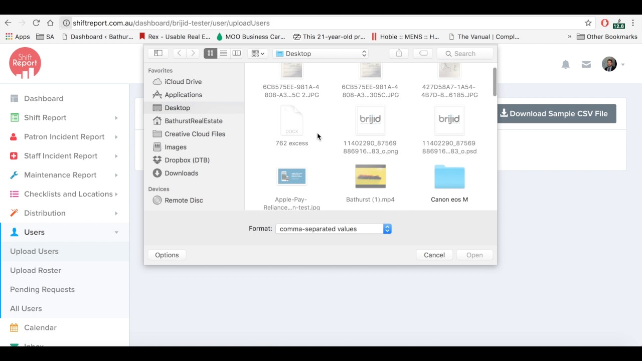 Shift Report Tutorial- Users