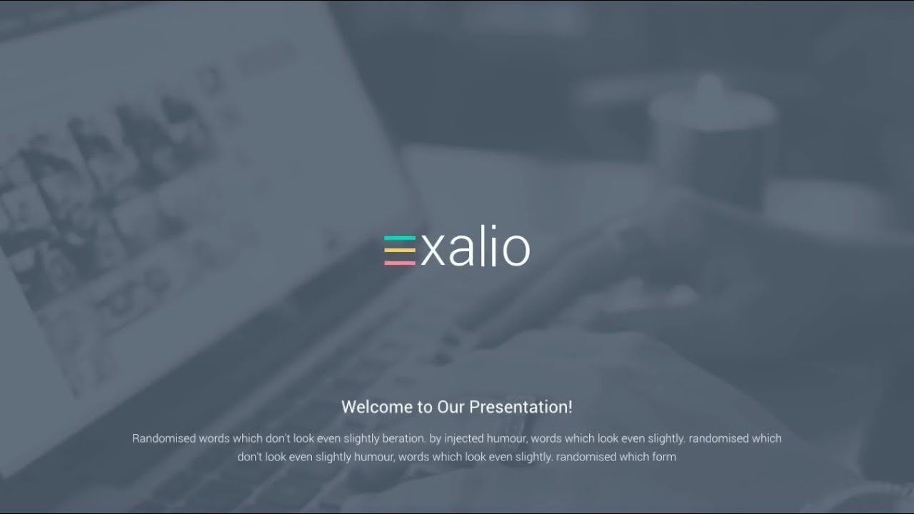 Exalio - Keynote Template