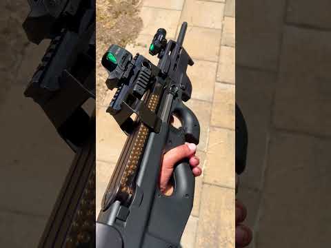 PS90 #guns #gun #olight #shooting #rifle #holosun #p90 #custom #weapons #pistol #range #ghghussle