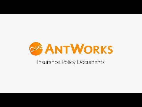 Insurance Policy Documents - AntWorks | CMR +